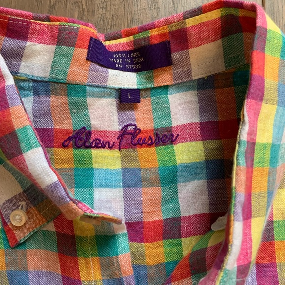 Alan Flusser | Shirts | Alan Flusser Large Button Down | Poshmark